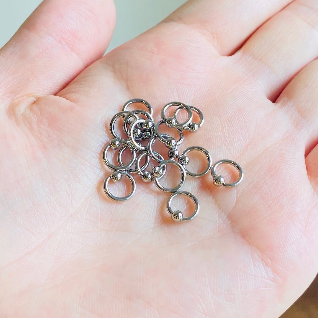 Wholesale Body Jewelry Captive Bead Rings Nose Hoops CBR – APM