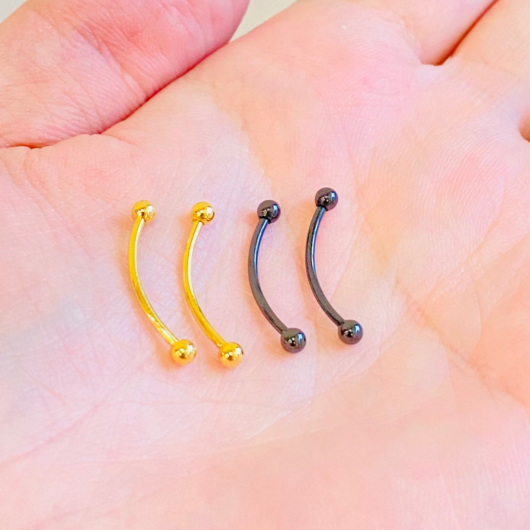 Wholesale 16G Eyebrow Curved Barbell Body Jewelry I APM Body Jewelry