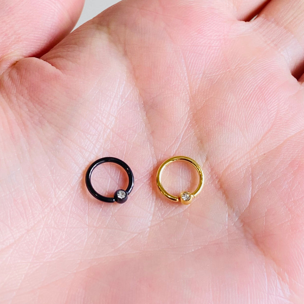 Wholesale Body Jewelry Captive Bead Rings Nose Hoops CBR – Page 2 – APM