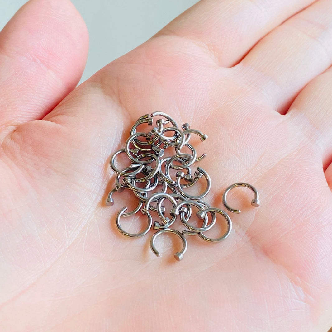 Wholesale Body Jewelry Captive Bead Rings Nose Hoops CBR – APM
